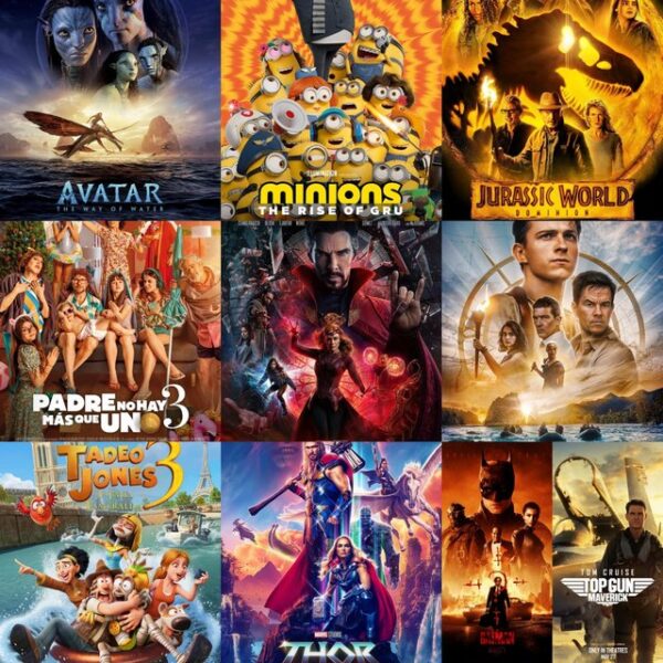 Las películas más populares de España en los últimos años